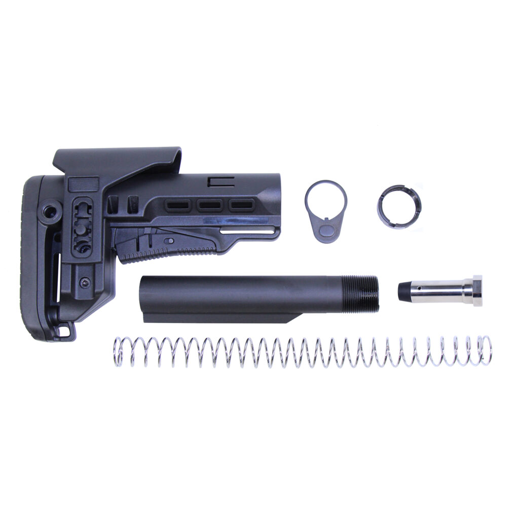 Guntec USA AR .308 Cal M.C.S Stock (Multi Caliber Collapsible Stock) W ...