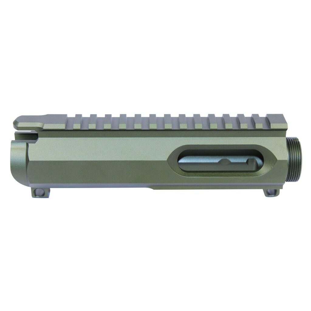 AR-15 9mm Dedicated Billet Upper Receiver Anodized Green US Made