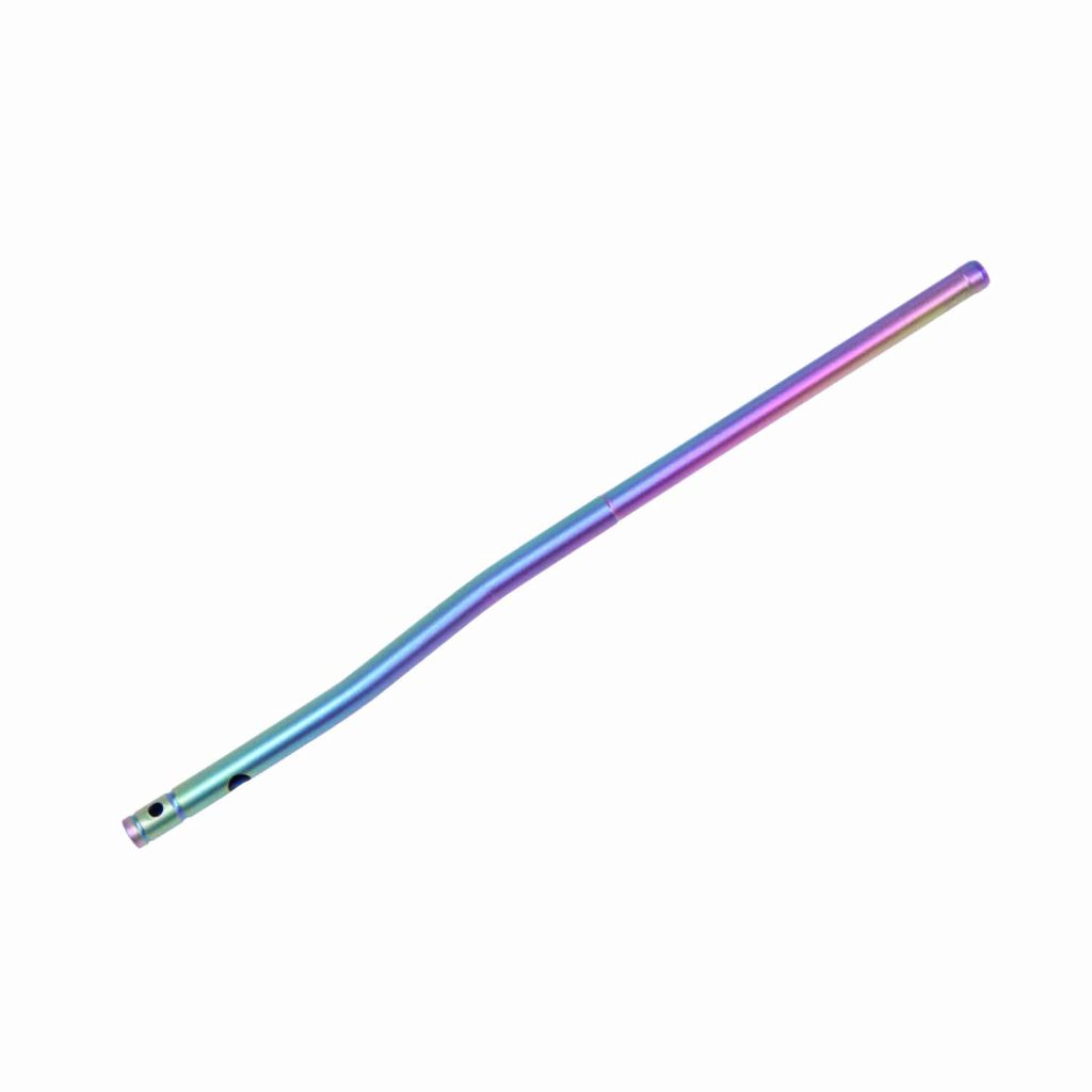 Rainbow PVD Coated Micro Pistol Length Gas Tube for AR-15 Accessories