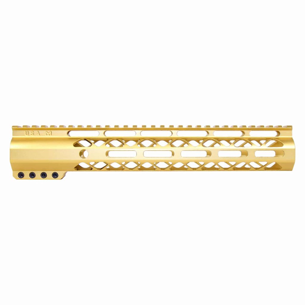 12 Inch AIR-LOK Series M-LOK Free Float Handguard with Monolithic Top Rail