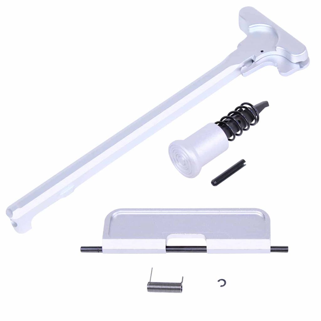 AR-15 Upper Receiver Assembly Kit Anodized Clear Made in USA