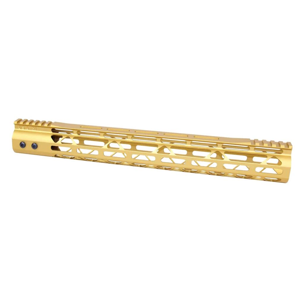 15 Inch Skeletonized MOD LITE M-LOK Handguard with Monolithic Top Rail