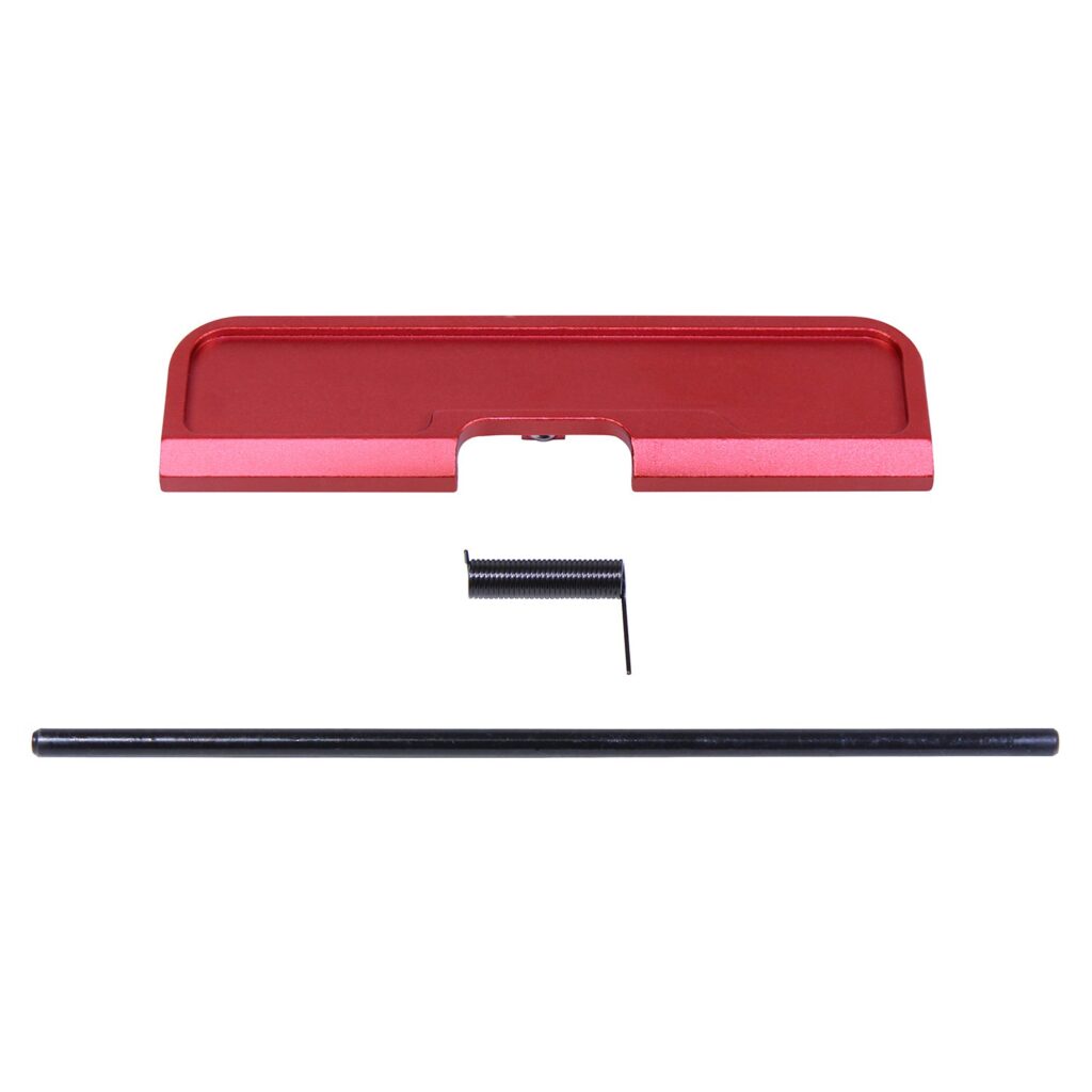 AR-10 AR-308 Gen 3 Anodized Red Ejection Port Dust Cover Assembly