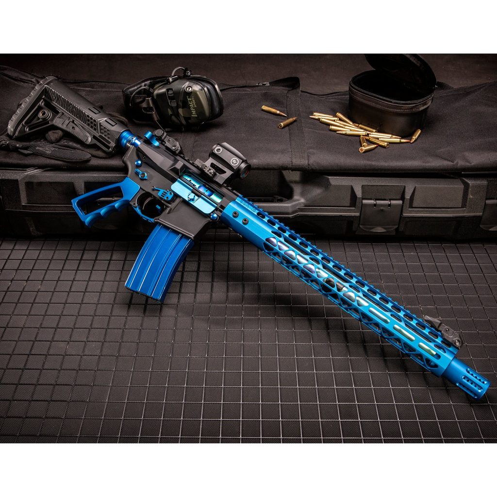 Guntec USA AR-15 Bolt Carrier Group Mil-Spec Bcg (Matte Rainbow PVD ...