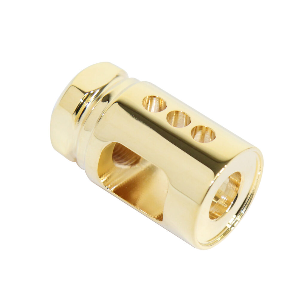 Micro Comp Steel Compensator for AR-15 with 24K Gold Finish